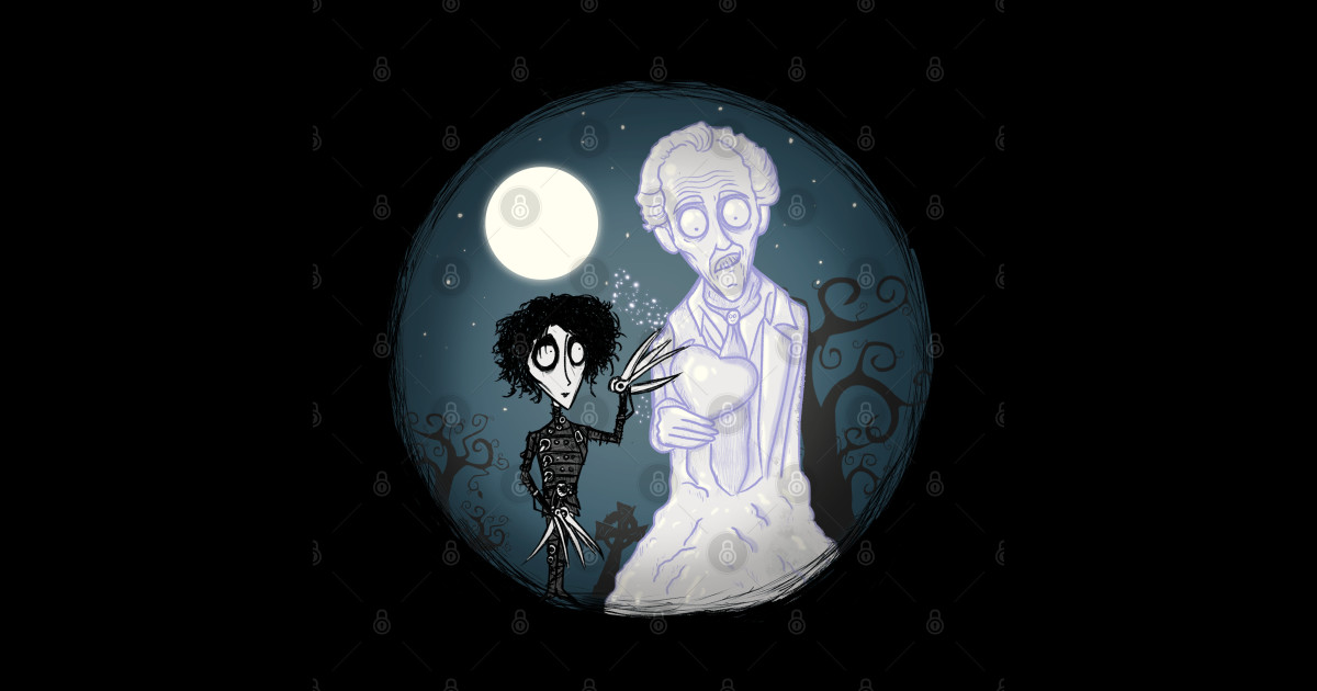 Father - Edward Scissorhands - Sticker | TeePublic