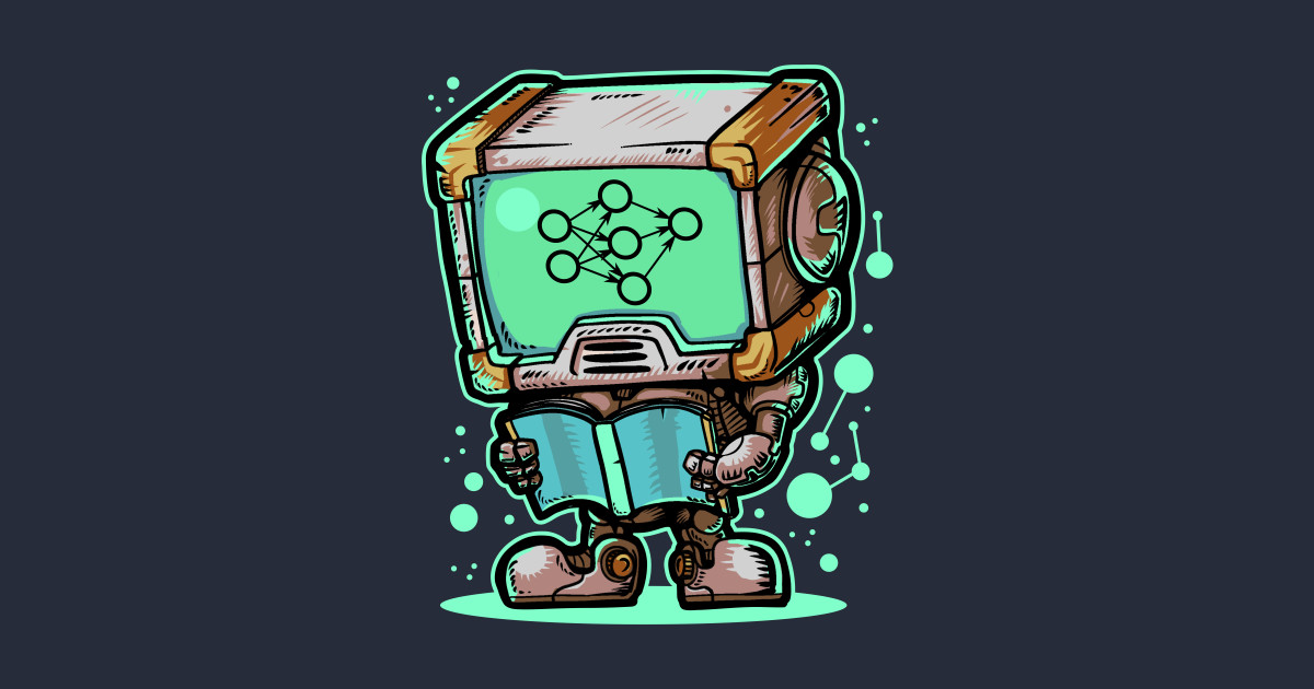 Machine Learning Robot - Machine Learning - Sticker | TeePublic