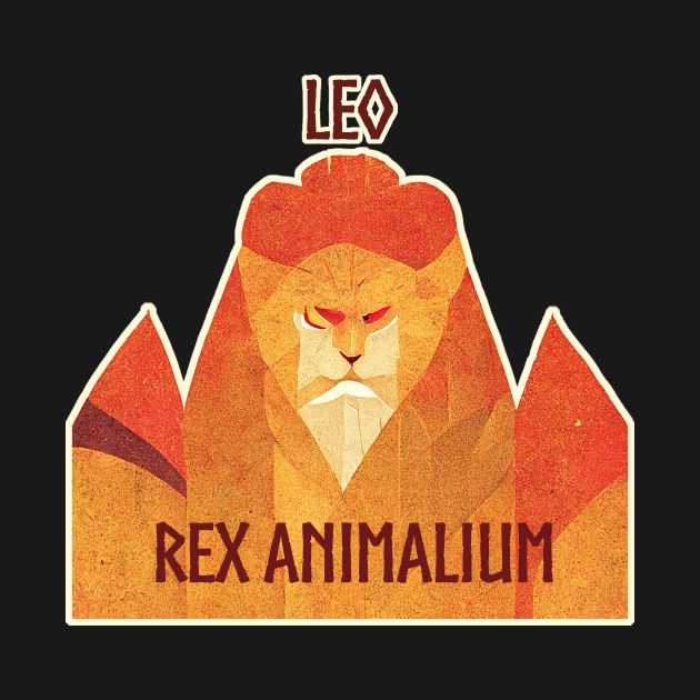 leo, rex animalium - Lion King - T-Shirt | TeePublic