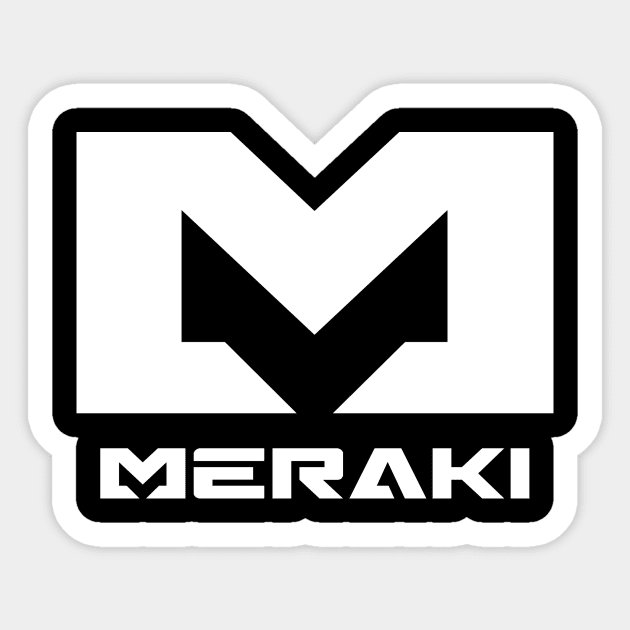 Meraki M Logo - Meraki - Sticker | TeePublic