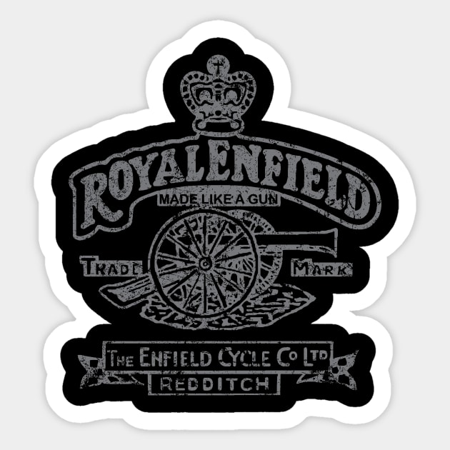 Royal Enfield - Vintage Bikes - Sticker | TeePublic