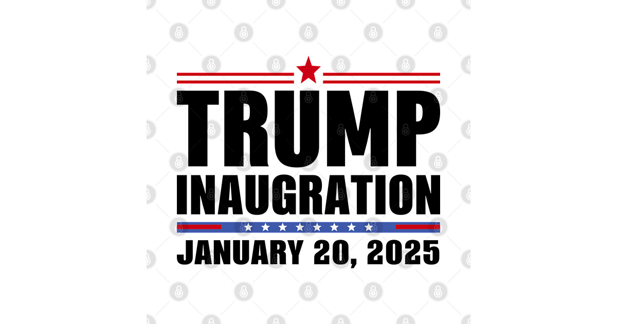Trump Inauguration January 20 2025 - Trump Inauguration - T-Shirt ...