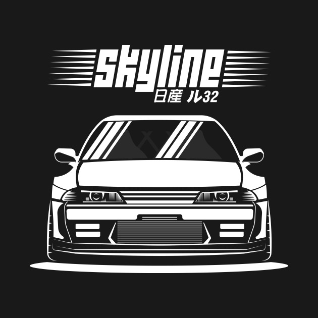 Nissan Skyline R32 - Nissan Gtr - T-Shirt | TeePublic