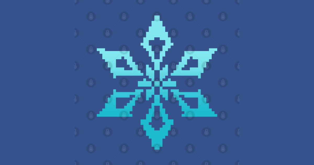 Cyro Elements Genshin Impact Pixel Art - Genshin - T-Shirt | TeePublic