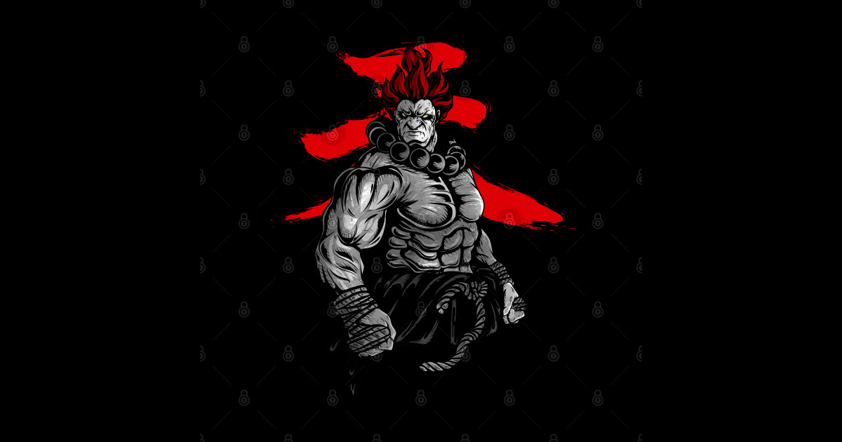 RISING DRAGON - Akuma - Magnet | TeePublic