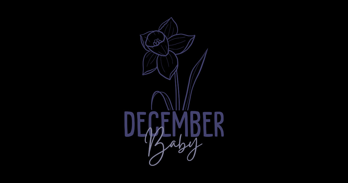 December Baby, Narcissus Birth Flower, December Flower Baby Gift ...