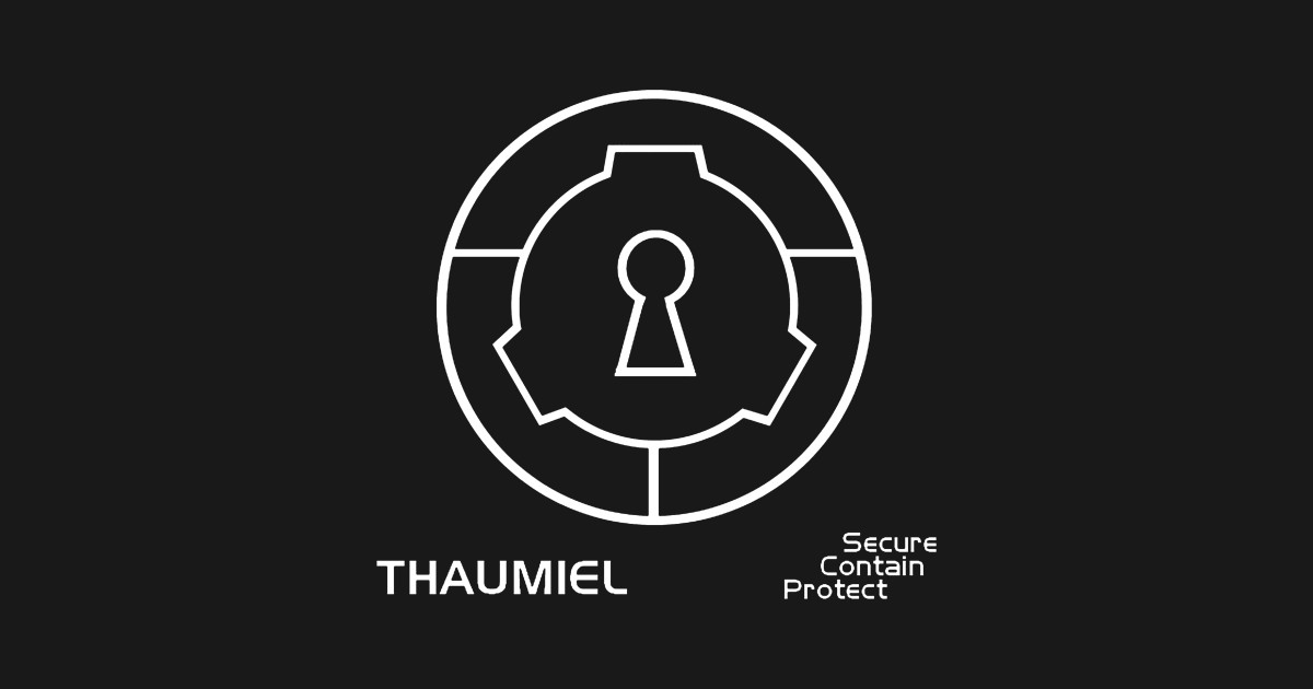 Thaumiel - Scp - T-Shirt | TeePublic