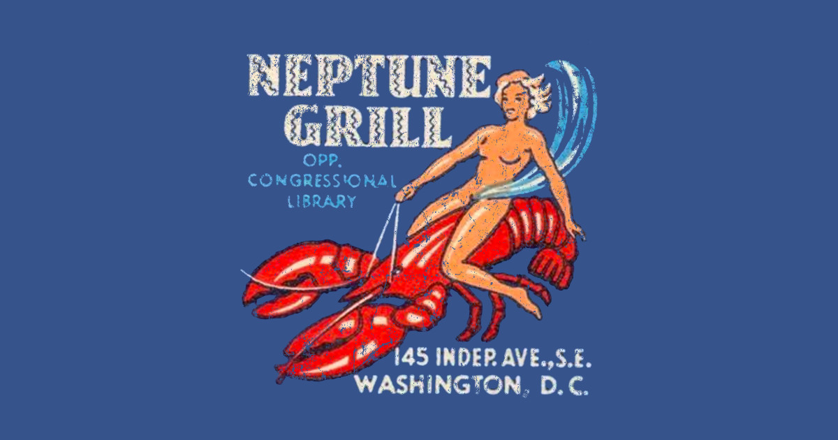 Neptune Grill - Vintage Matchbook Covers - T-Shirt | TeePublic