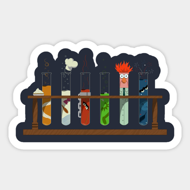 Muppet Science - Muppets - Sticker | TeePublic