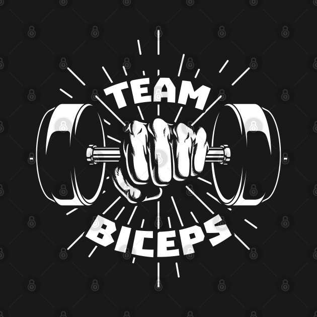 Team Biceps Fitness Sport Gym Training - Biceps - T-Shirt sold by Divya Gupta | SKU 1854946 ...