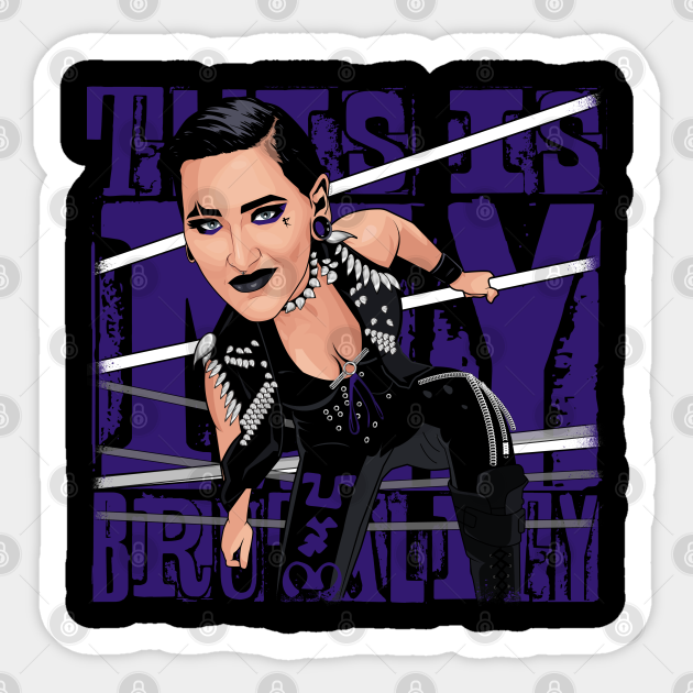 Rhea Judgment Day - Wrestling - Sticker | TeePublic
