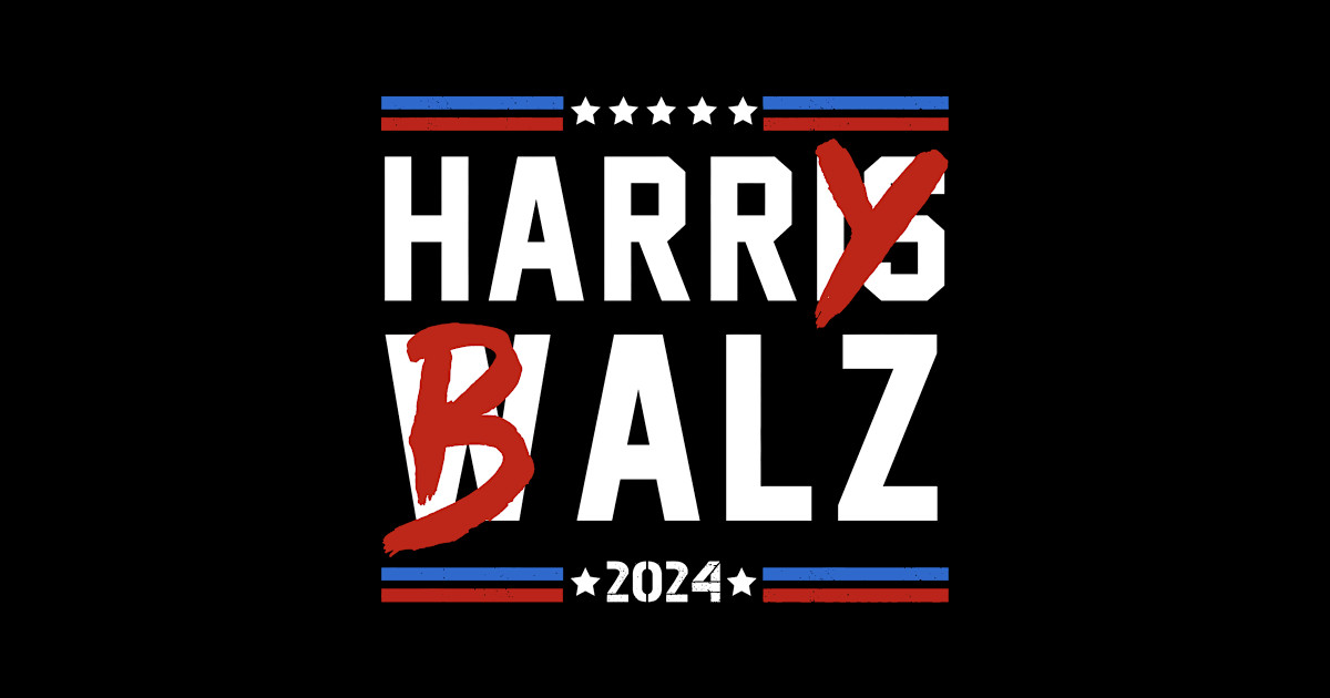 Funny Harry Balz 2024 Meme Democratics - Harry Balz 2024 - Sticker ...