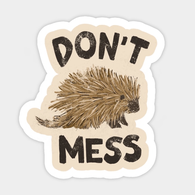 hedgehog mess