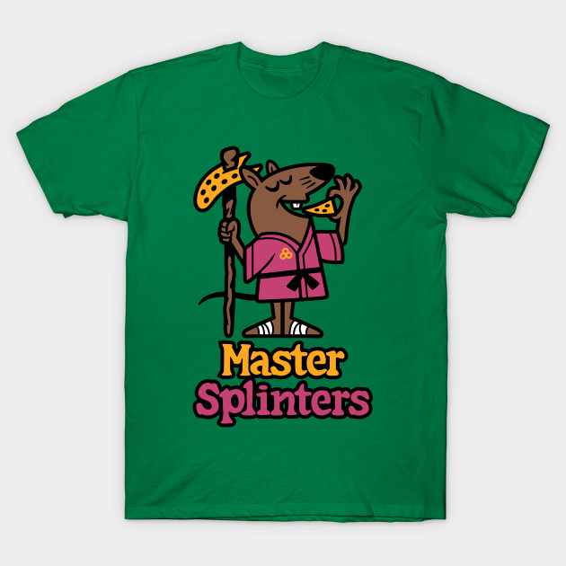 Master Splinters Pizza - Tmnt Ninja Turtles - T-Shirt | TeePublic