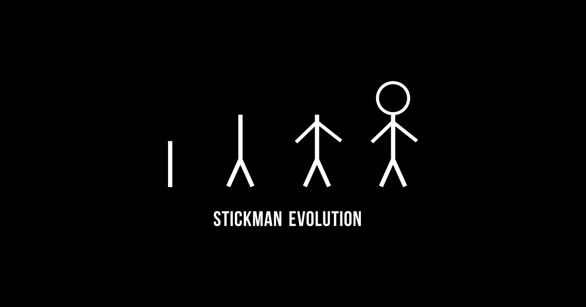 Stickman Evolution - Stickman Evolution - Posters and Art Prints ...