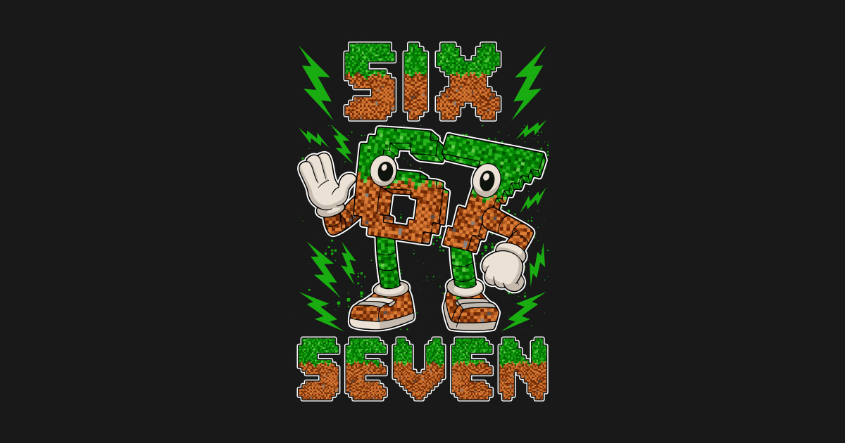 Meme 67 Six Seven 6 7 Brainrot Gen Alpha Slang Pixel Game - Pixel Gamer ...