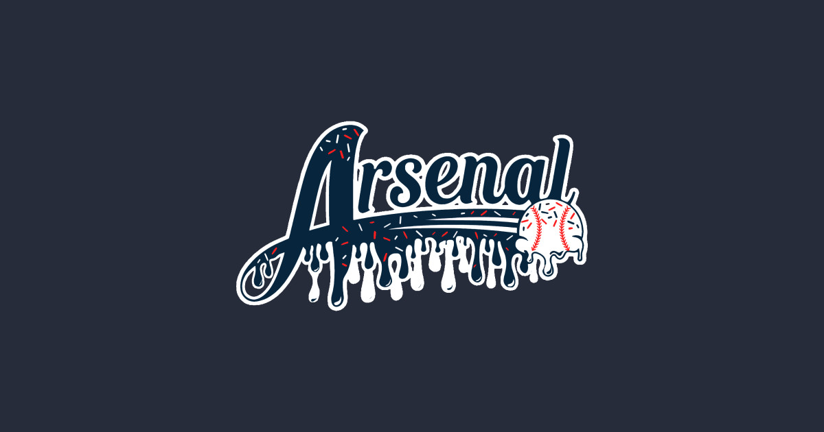 Arsenal Drip Logo - Arsenal - T-Shirt | TeePublic