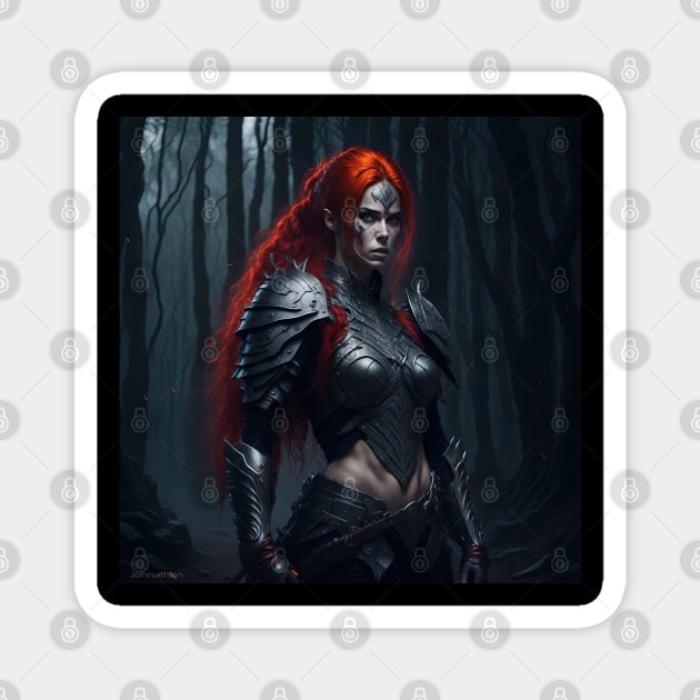 VALKYRIE FEMALE WARRIOR NORSE VIKING MYTHOLOGY ORIGINAL ART - Viking ...