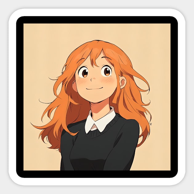 copper | Anime style - Copper - Sticker | TeePublic