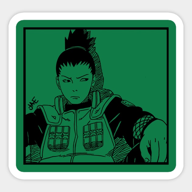 Shikamaru Anime Inspired - Shikamaru Nara - Sticker | TeePublic