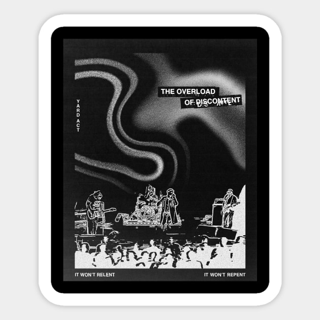 The Overload by Yard Act - Yard Act - Sticker | TeePublic