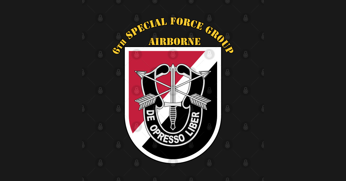 6th Special Forces Group - 6th Special Forces Group - T-Shirt | TeePublic