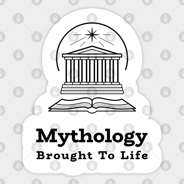 Mythology brought to life Greek Myths - Greek Myths - Sticker | TeePublic