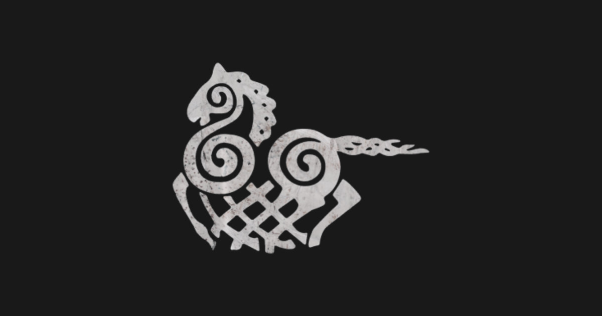 Sleipnir Odins Horse Viking Nordic Sign Rune Symbol - Sleipnir Odins ...