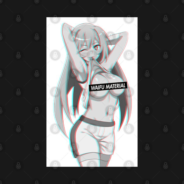 Shokuhou Misaki Waifu Material - Hentaik1ng - T-Shirt | TeePublic