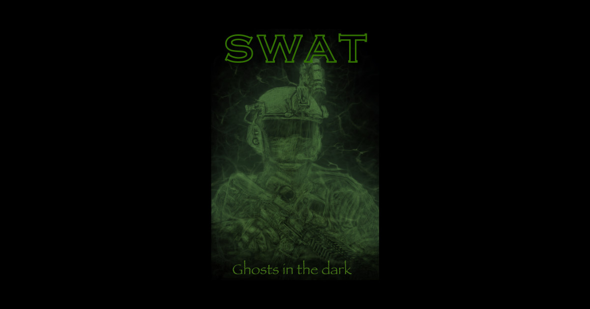 SWAT Ghost - Swat - Sticker | TeePublic