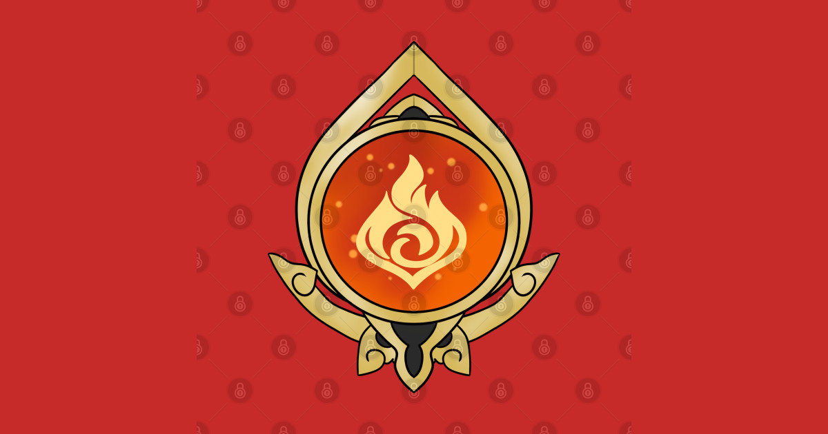 Sumeru Pyro Vision - Genshin Impact - T-Shirt | TeePublic