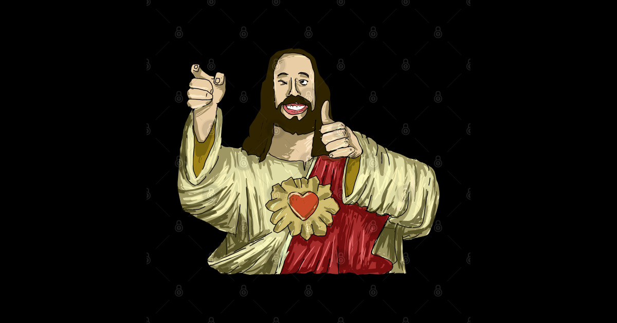 Cool Jesus Meme - Jesus Meme - Sticker | TeePublic