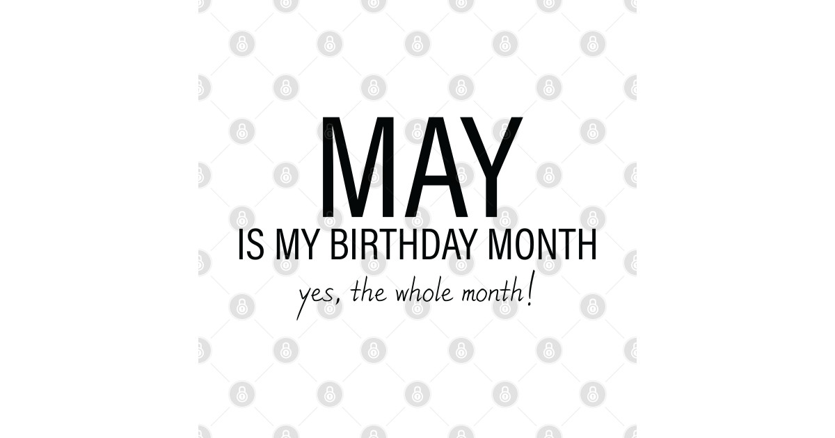 May My Birthday Month, May Birthday Shirt, Birthday Gift Unisex, Taurus ...
