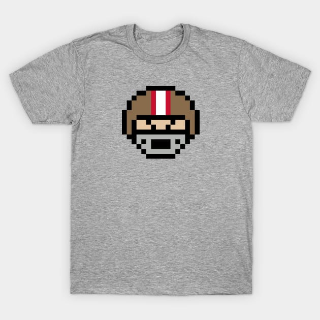 8-Bit Helmet - San Francisco - Football - T-Shirt | TeePublic