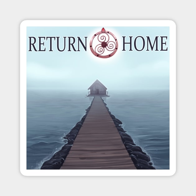 Return Home Logo Image - Return Home - Magnet | TeePublic