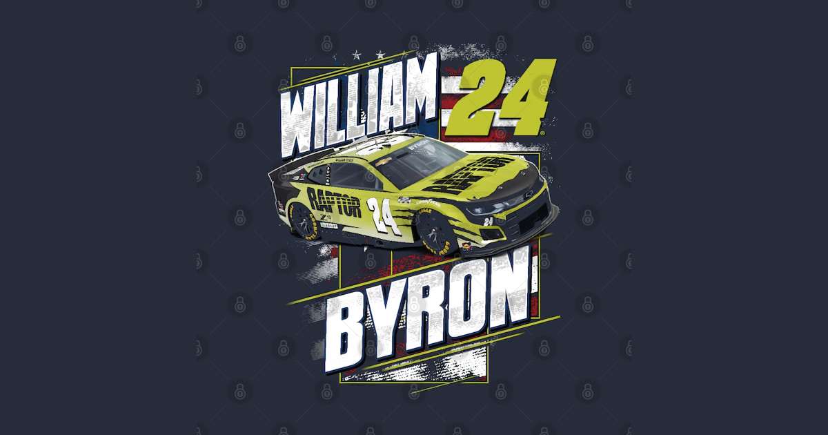 William Byron Raptor Patriotic - William Byron - T-Shirt | TeePublic