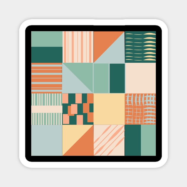 Geometric art - Geometric - Magnet | TeePublic