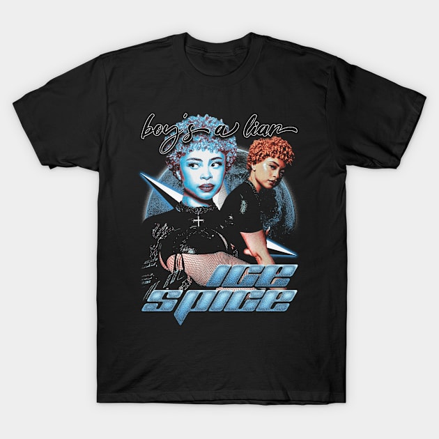 Ice Spice Bootleg vintage 90s - Ice Spice - T-Shirt | TeePublic