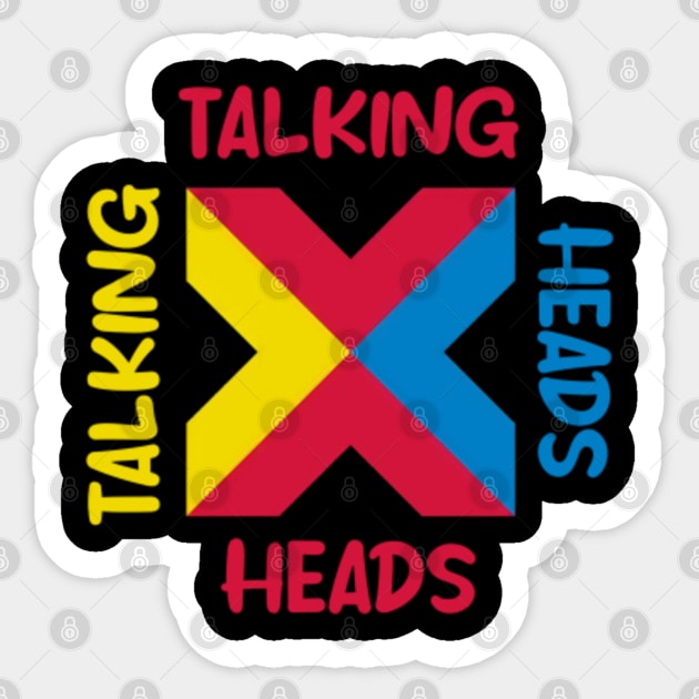 Talking heads t-shirt - Talking Heads - Sticker | TeePublic