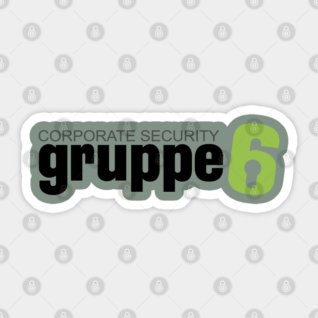 Gruppe Sechs - Parody Brand - Sticker | TeePublic