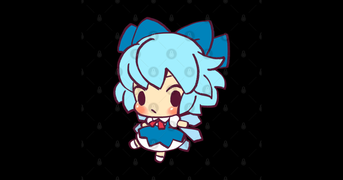 Mudwizard re-draws the tiniest of tiny chibi cirno / touhou memes ...