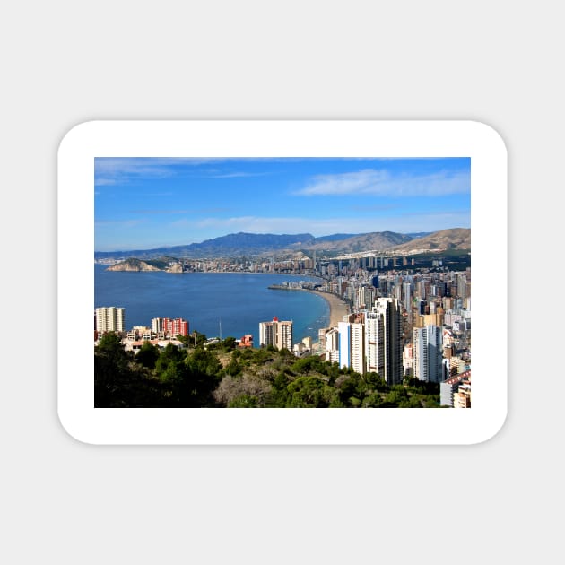 Benidorm Skyline Cityscape Costa Blanca Spain - Benidorm Skyline ...