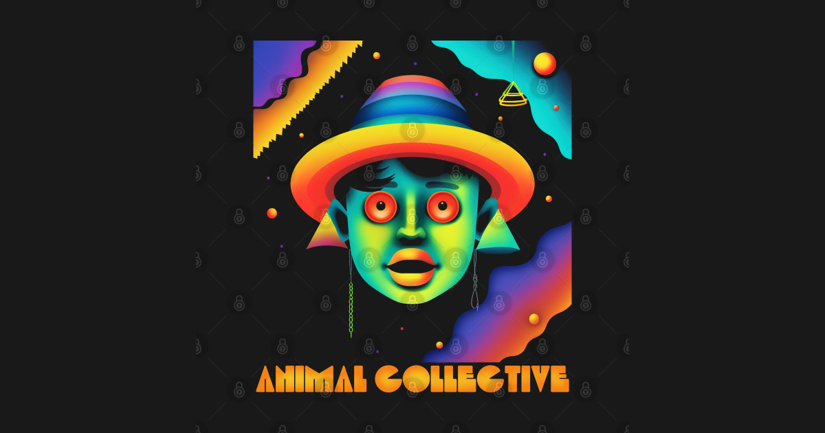 Animal Collective ••• Original Psychedelic Fan Art - Animal Collective ...