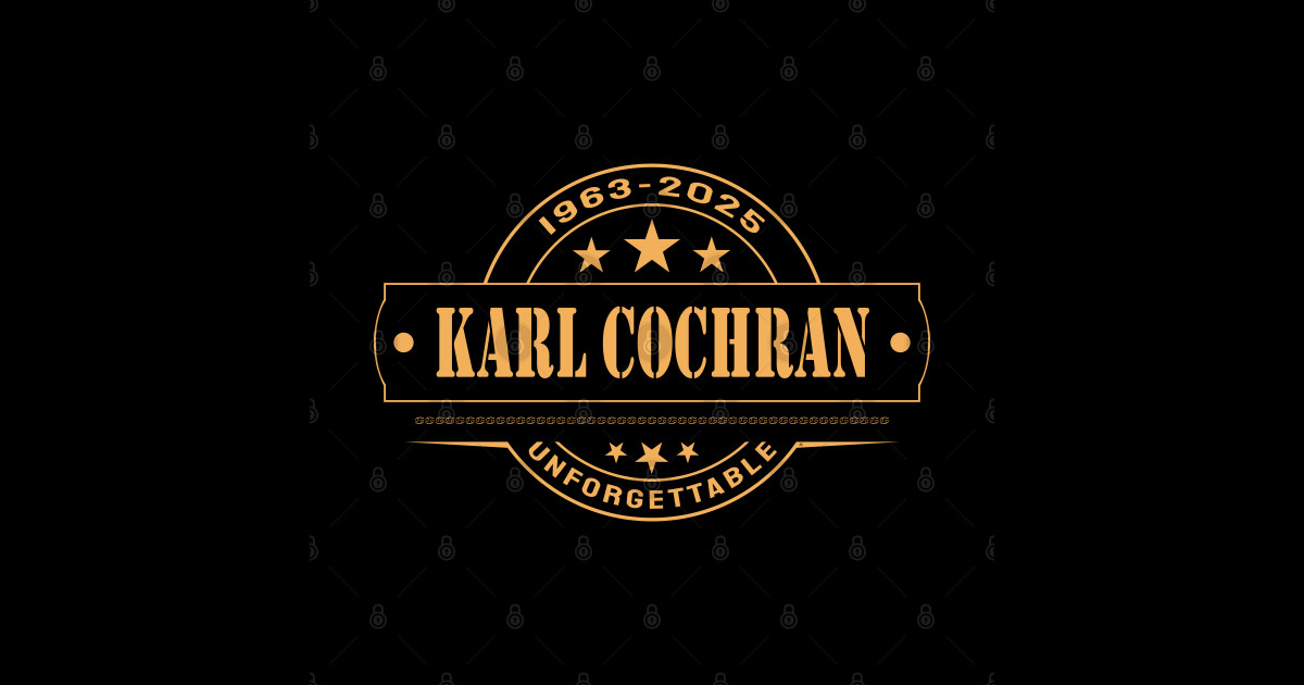 Karl Cochran 4/3/26 USA 1963 2025 Music D5059 - Karl Cochran - Sticker ...