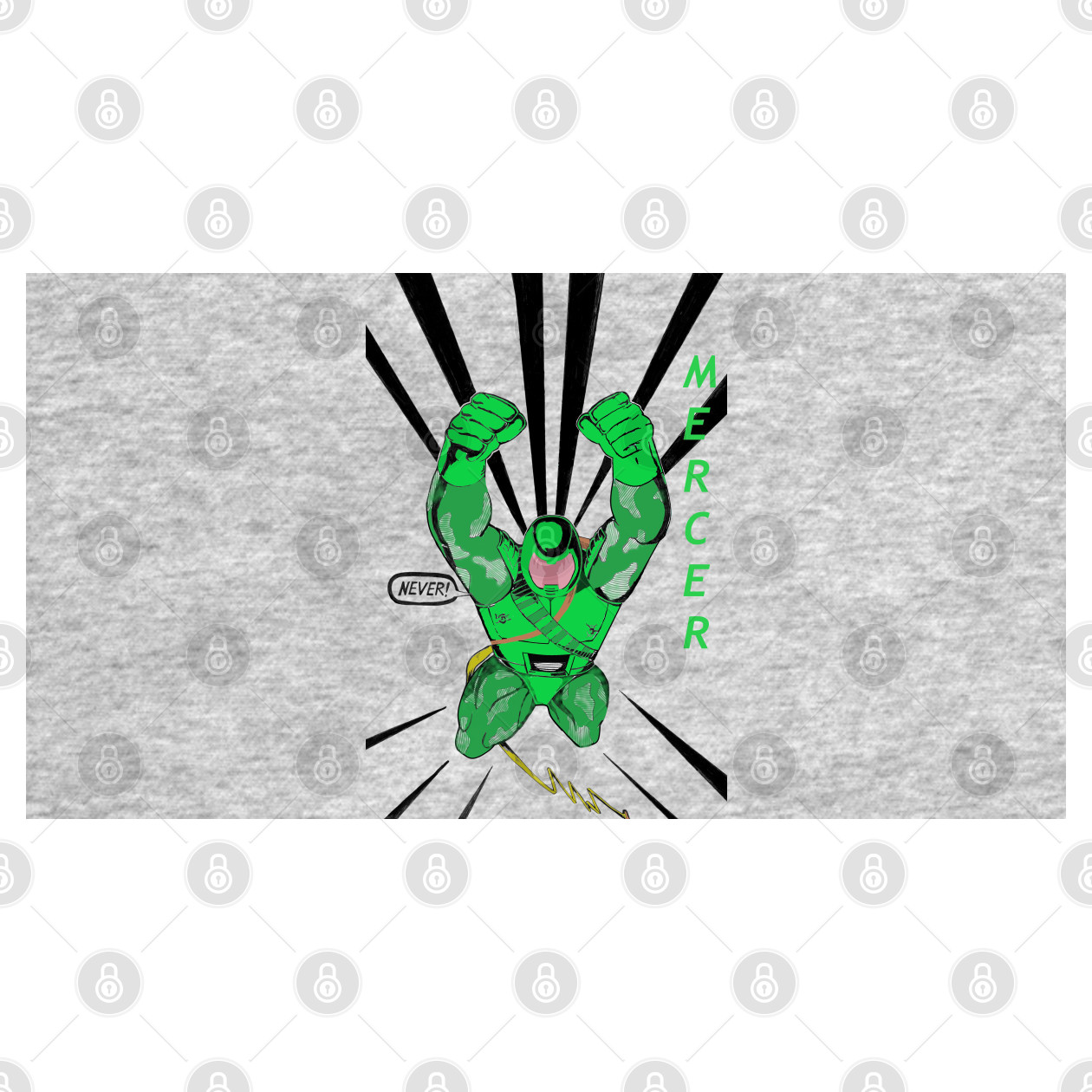 Mercer Supersoldier Jumping: Transparent - Mercer Supersoldier - T ...