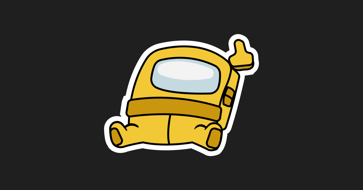 Yellow Sus Sign #2 - Among Us - Mug | TeePublic