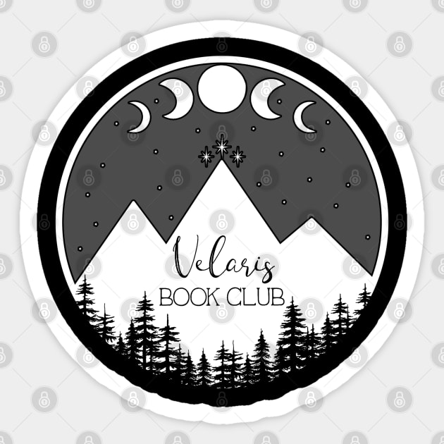 Velaris Book Club - Acotar - Sticker | TeePublic