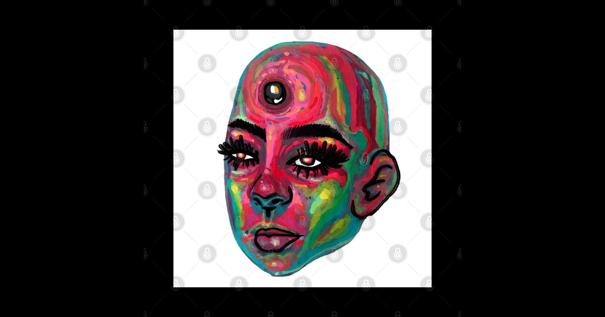 Mind Gem - Telepathy - Sticker | TeePublic