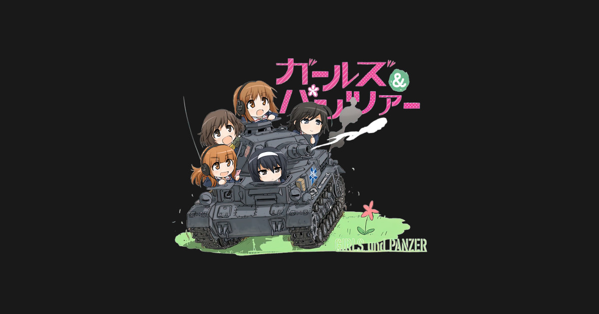 Girls Und Panzer Chibi - Girls Und Panzer Chibi - T-Shirt | TeePublic