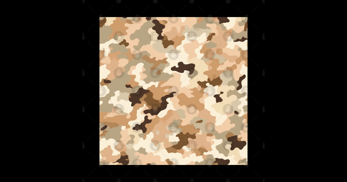 tan brown desert camo pattern - Tan Brown Desert Camo Pattern - Sticker ...